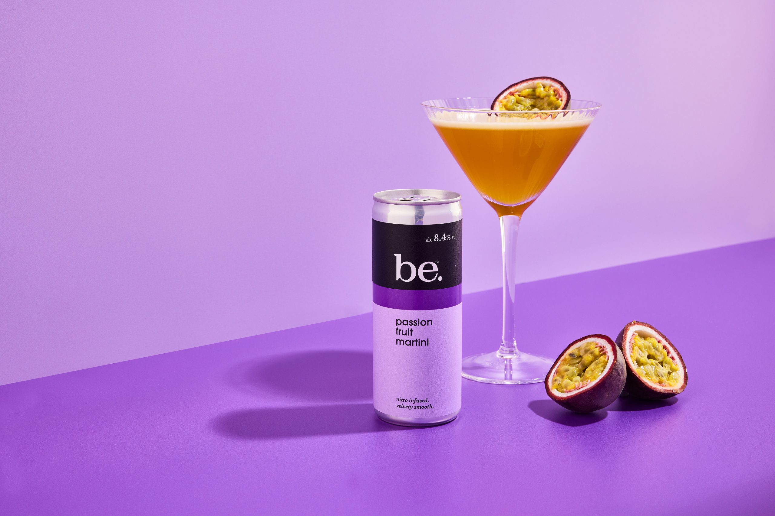 Be. Cocktails | 12X 200ml 8.4% ABV Passion Fruit Martini